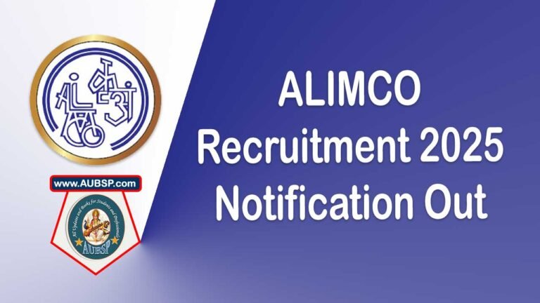 ALIMCO Recruitment 2025: Apply Online for 43 Govt Vacancies ...