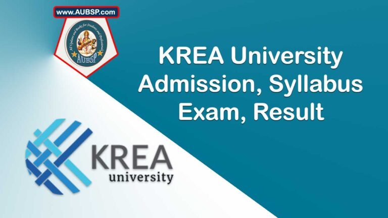 KREA University 2025: Programs, Admissions, Scholarships & Global ...