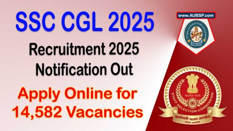 Last Call: SSC CGL 2025 Application Deadline Today! – AUBSP