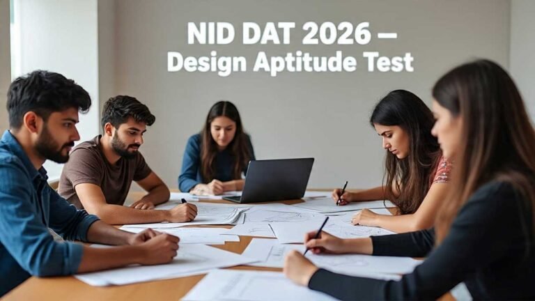 NID DAT 2026 Notification: Exam Dates, Eligibility, Syllabus ...