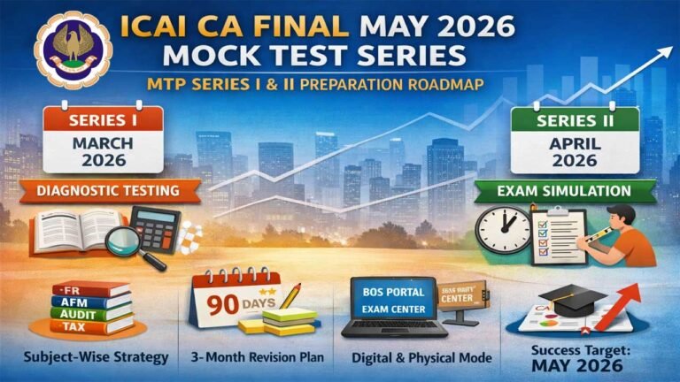 ICAI MCQ Questions and Answer Keys May 2025 – AUBSP